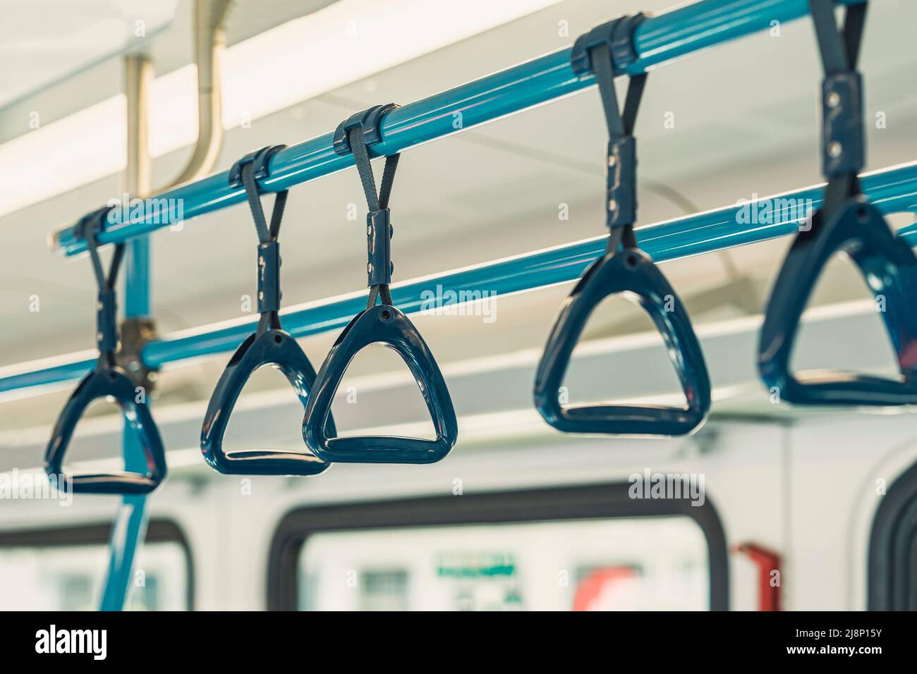 Bus handles hi-res stock photography and images - Alamy