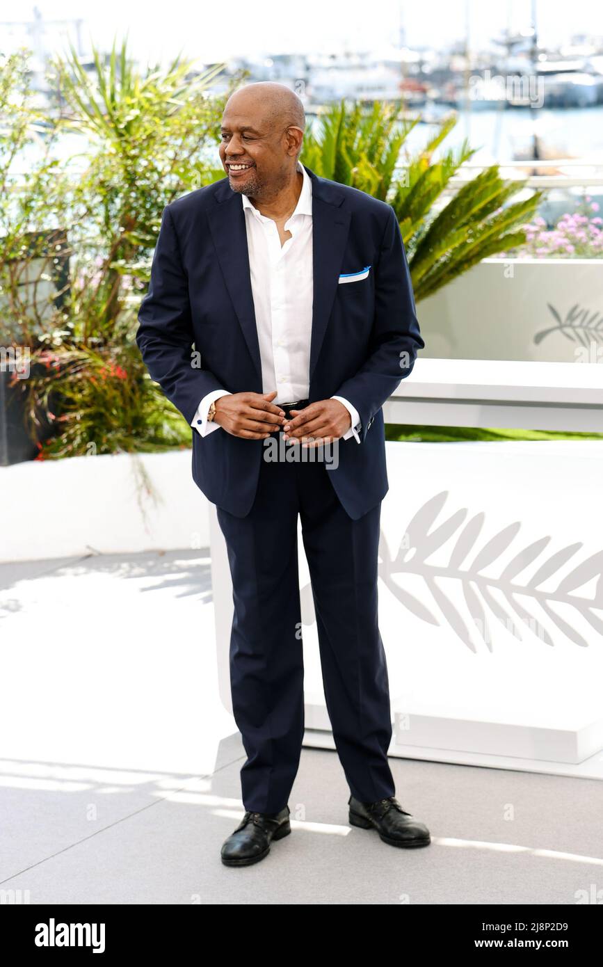 Cannes, France. 17th May, 2022. CANNES - MAY 17: Forest Whitaker on the ...