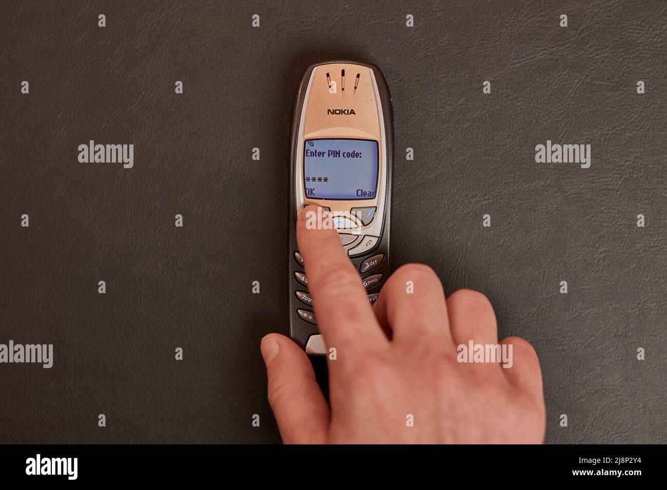 Old mobile phone Stock Photo - Alamy