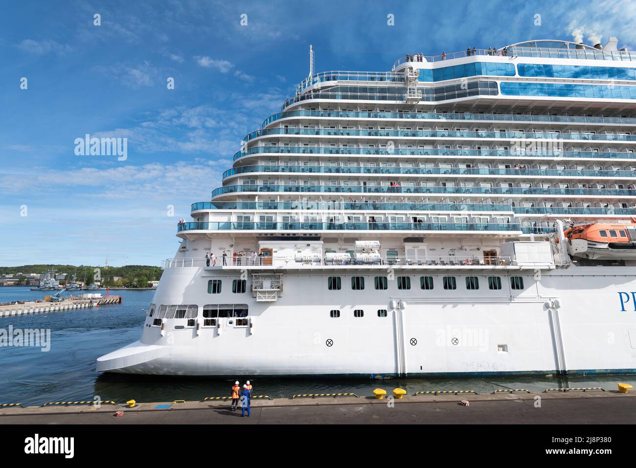 Sky Princess, a Royal-class cruise ship operated by Princess Cruises, a ...
