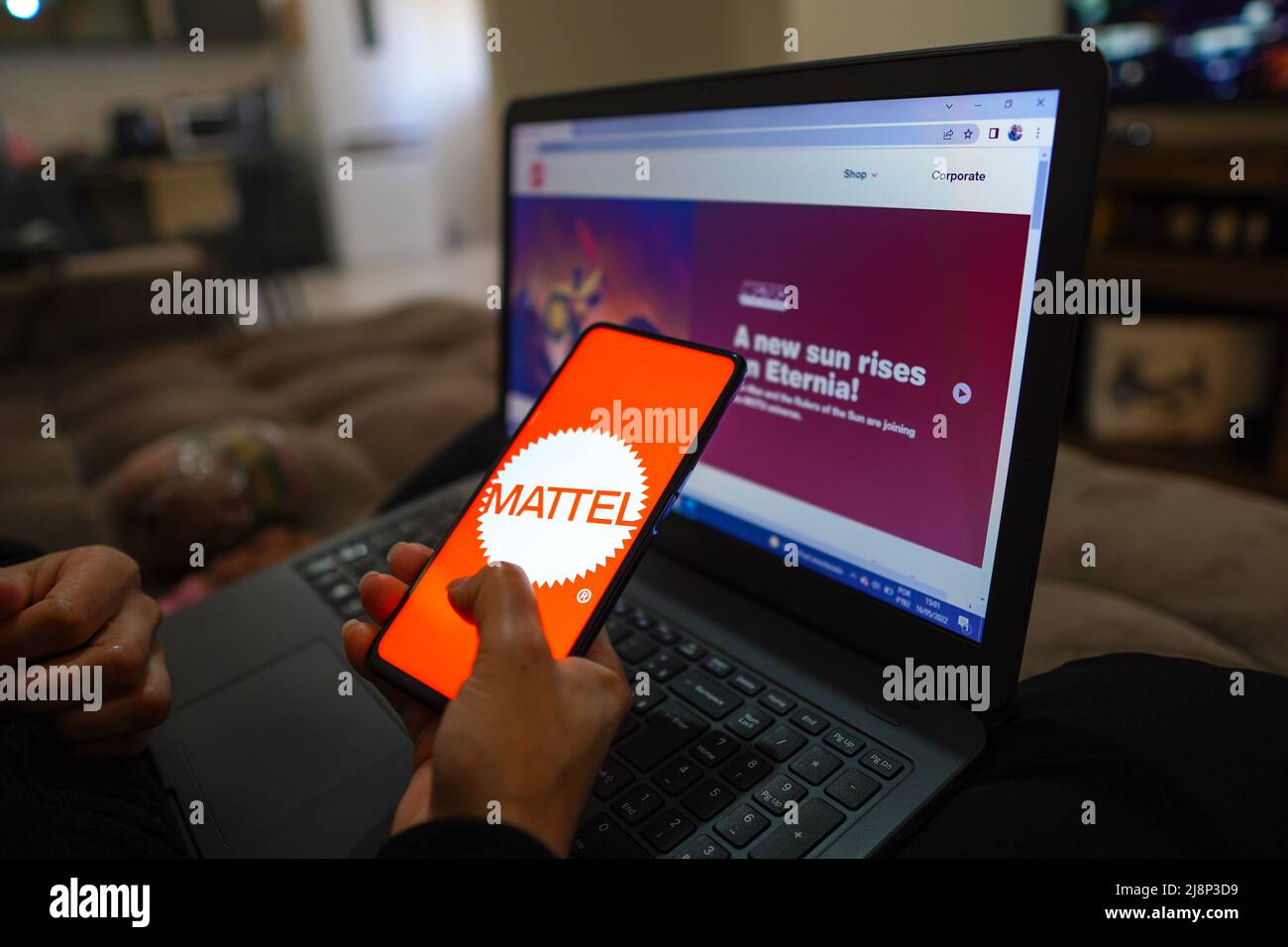 Mattel logo hi-res stock photography and images - Alamy