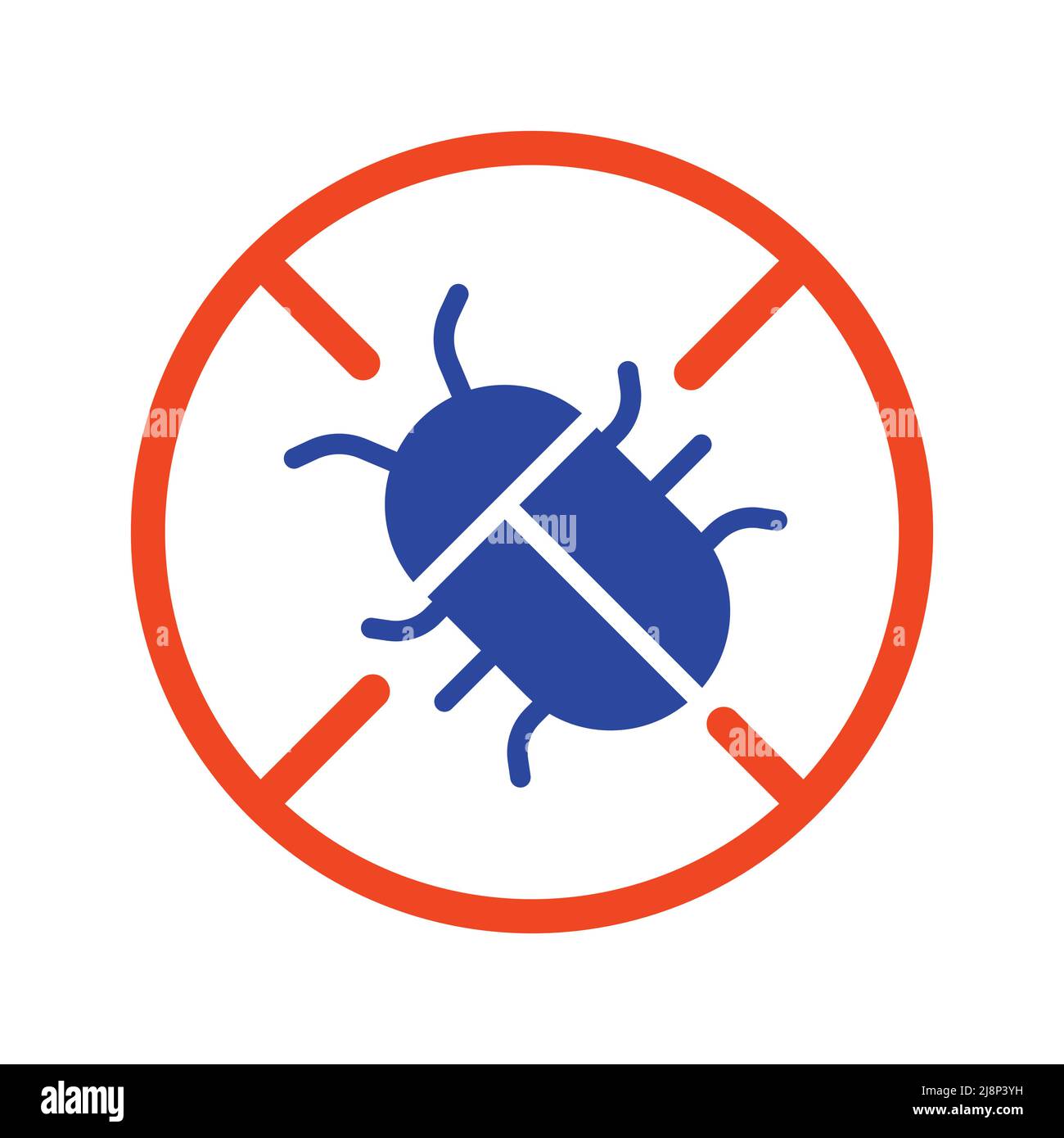 Control insect pests. Protecting plants from wreckers vector glyph icon ...