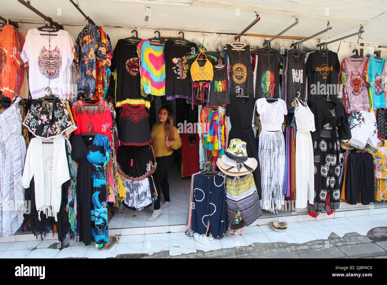 Stores selling clothing, handicrafts and souvenirs on Poppies Lane 2 in ...