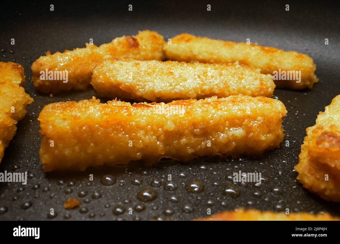 Homemade fish nuggets hi-res stock photography and images - Alamy