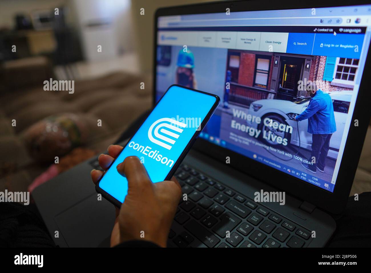 Conedison logo hi-res stock photography and images - Alamy