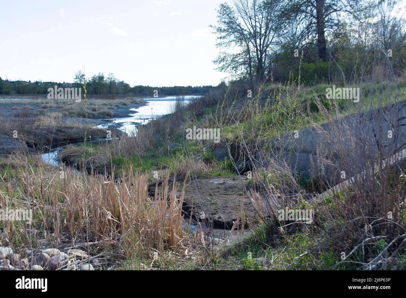 Storm Drain Outflow, Stormwater, Water Drainage Into River Stock Photo ...