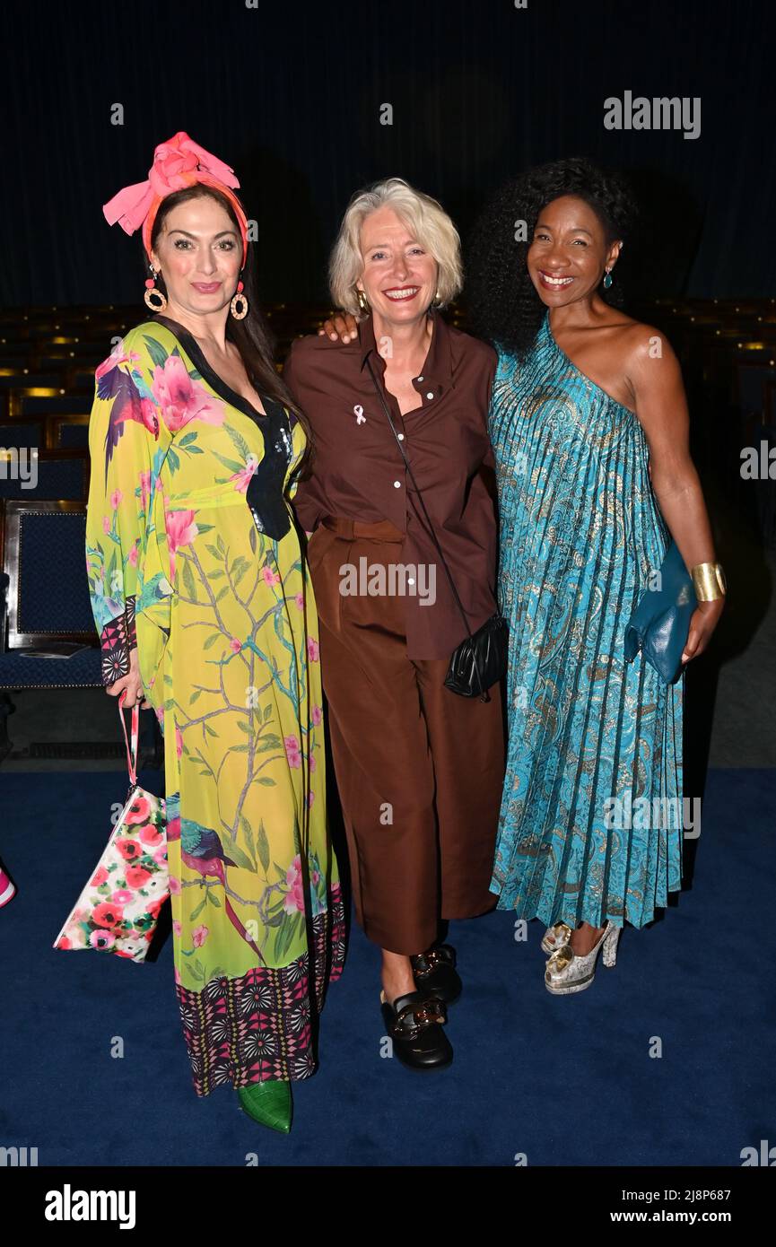 Tonia Buxton, Emma Thompson and Karen Bryson attends Julia Clancey ...