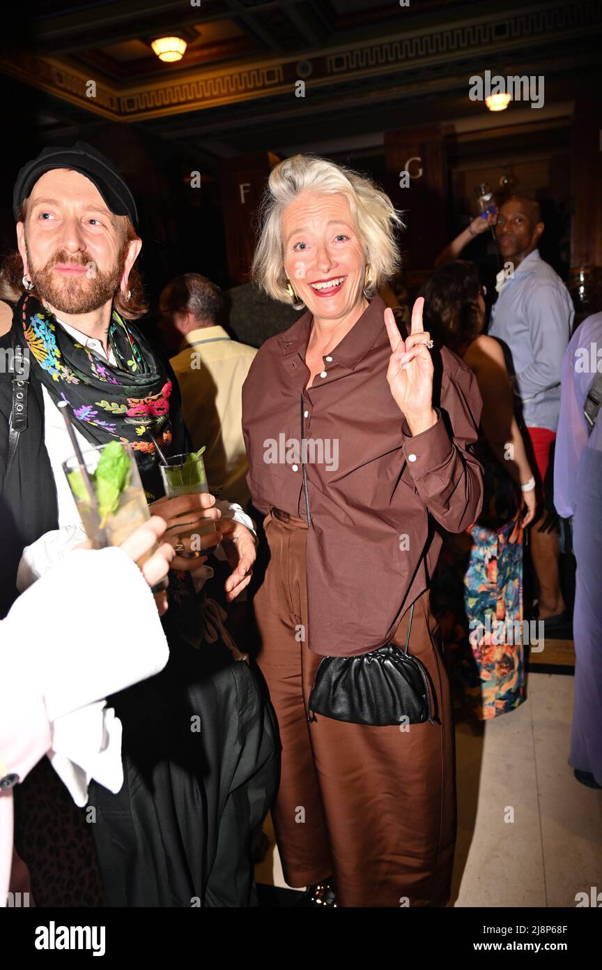 Emma Thompson and Greg Wise attends Julia Clancey showcase at Kornit ...