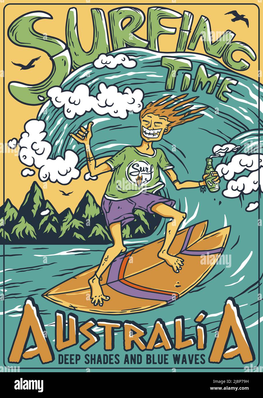 Australian rider Stock Vector Images - Alamy