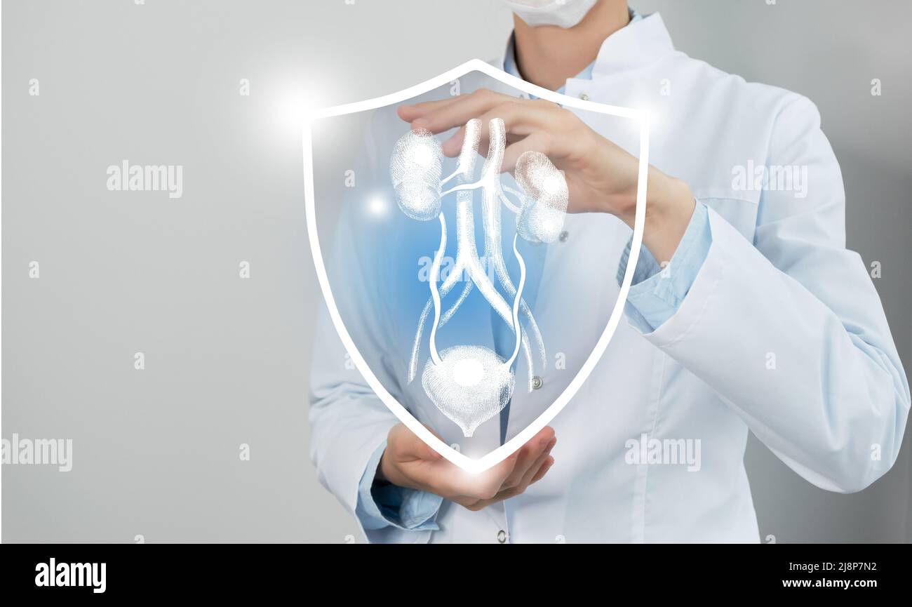 Protecting patient`s health and recovery concept. Neutral color palette ...