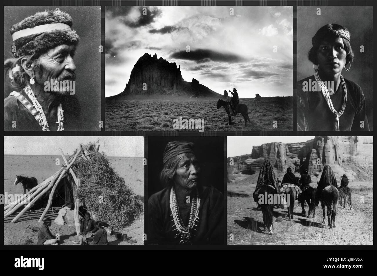 Some historical photos of the famous Navajo people or Navaho a Native ...