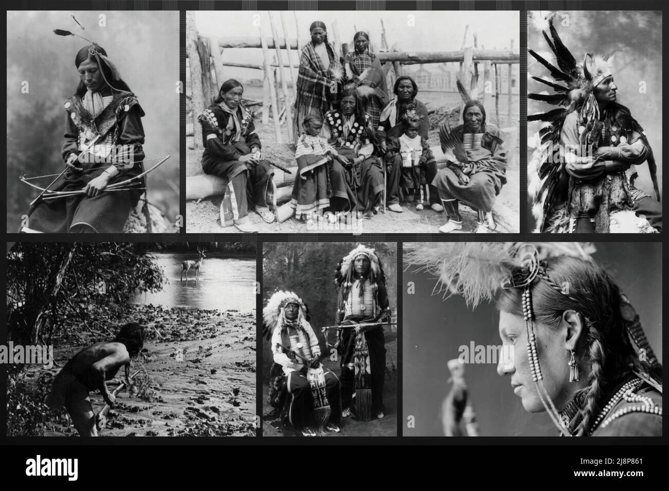 Some historical photos of the proud Sioux people the Native American ...
