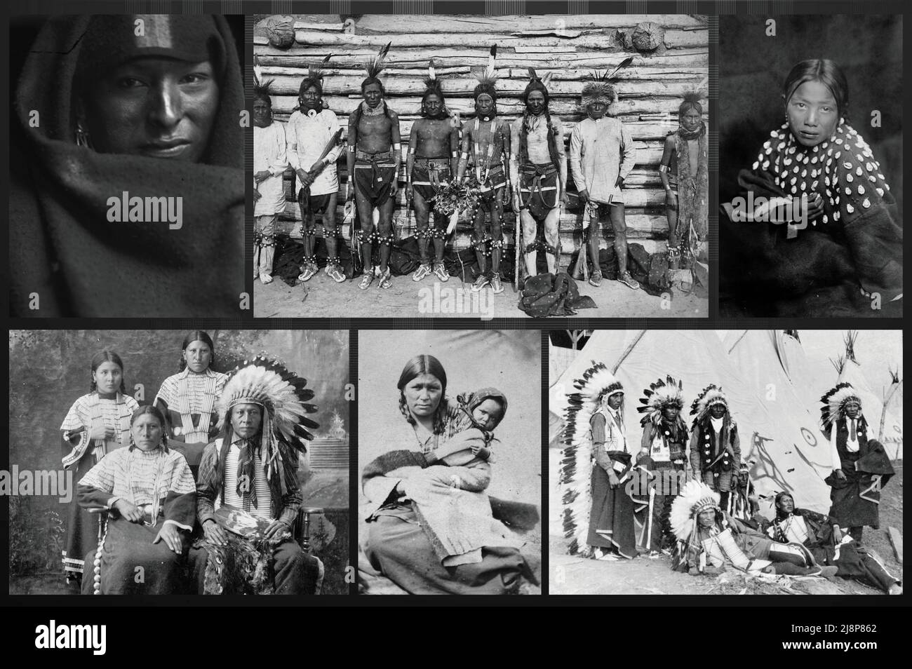 Some historical photos of the proud Sioux people the Native American ...