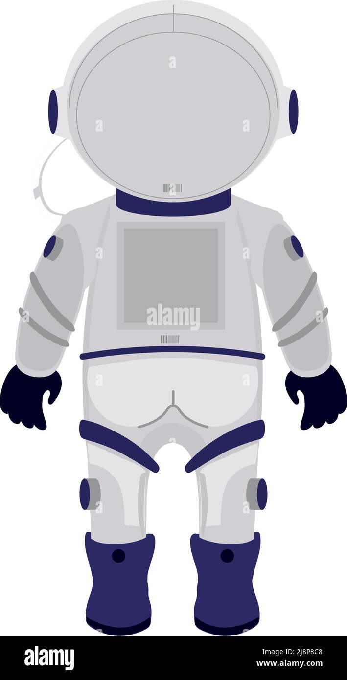 back view space astronaut Stock Vector Image & Art - Alamy
