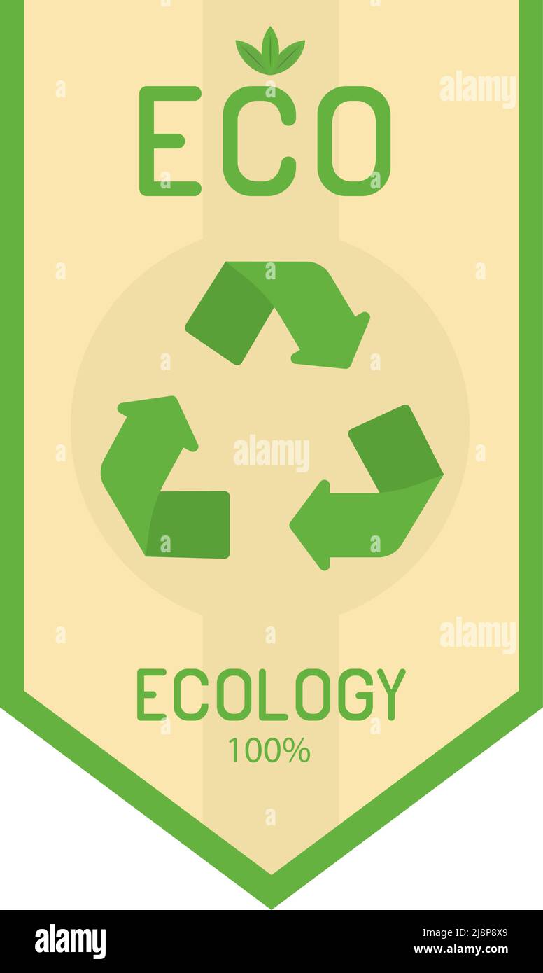 eco and recycle badge Stock Vector Image & Art - Alamy