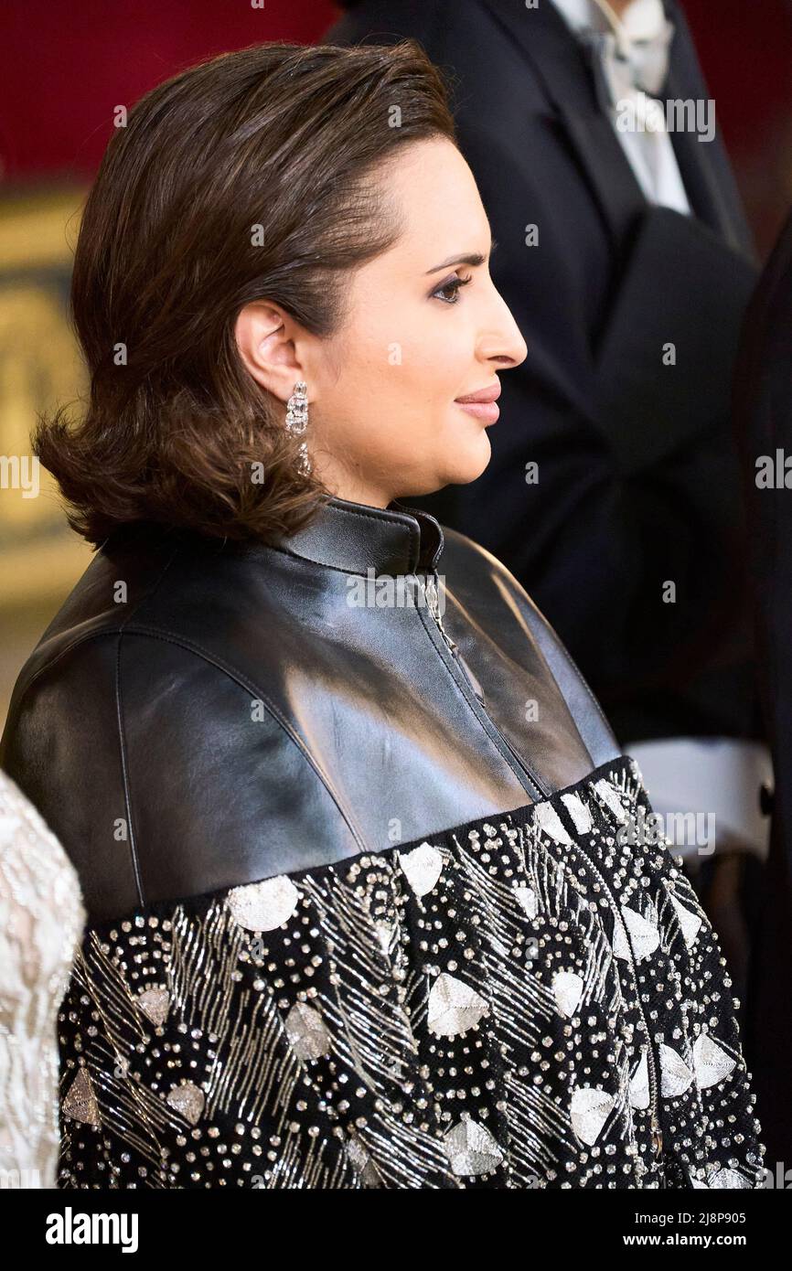 Madrid, Madrid, Spain. 17th May, 2022. Sheikha Jawaher Bint Hamad Bin ...