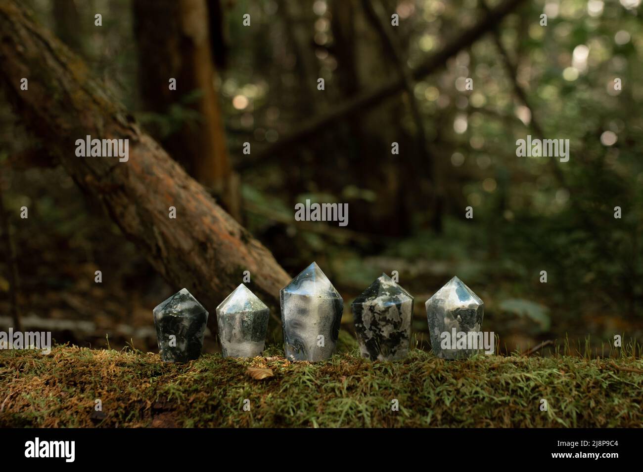 Moss agate hi-res stock photography and images - Alamy