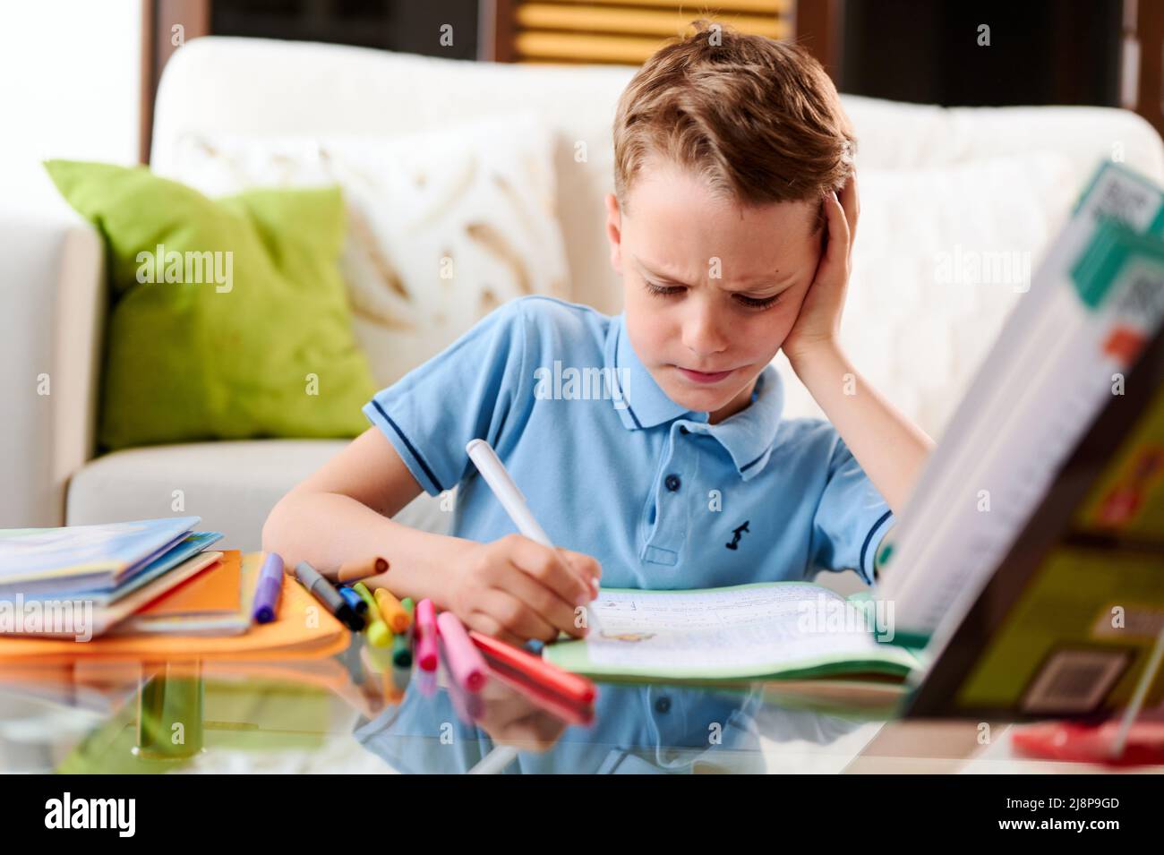 Preschool classroom doing an activity hi-res stock photography and ...