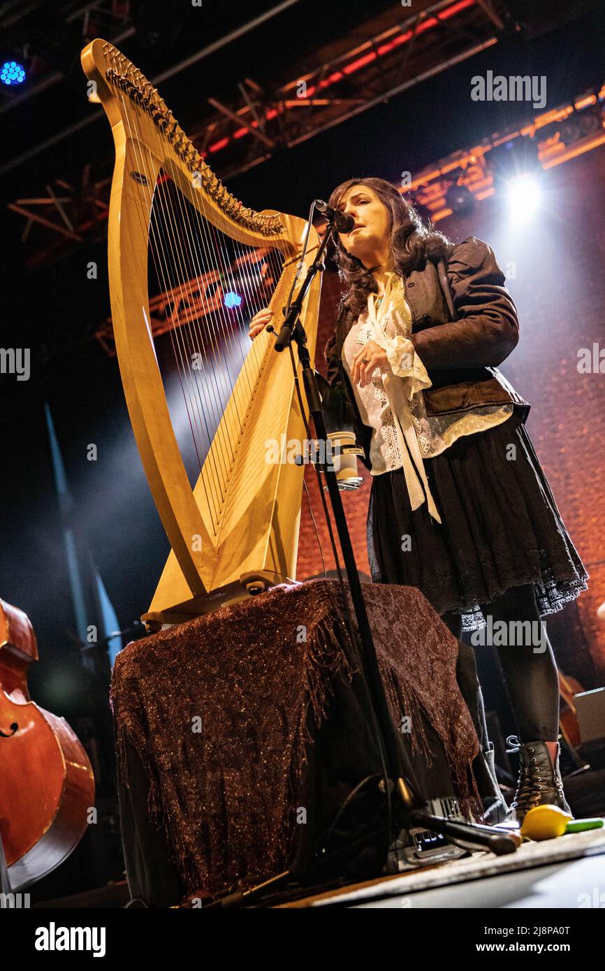 Fontaneto d'Agogna Italy. 17 May 2022. The Irish band CLANNAD performs ...