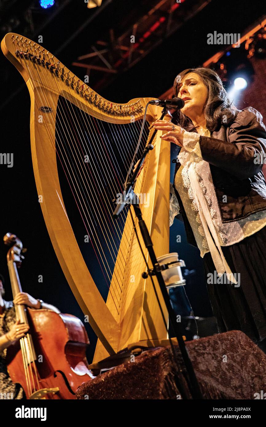Fontaneto d'Agogna Italy. 17 May 2022. The Irish band CLANNAD performs ...