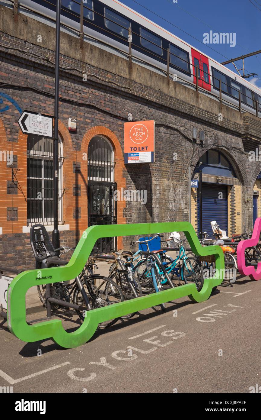 Small business and bicycle parking redeveloped under railway arches by ...