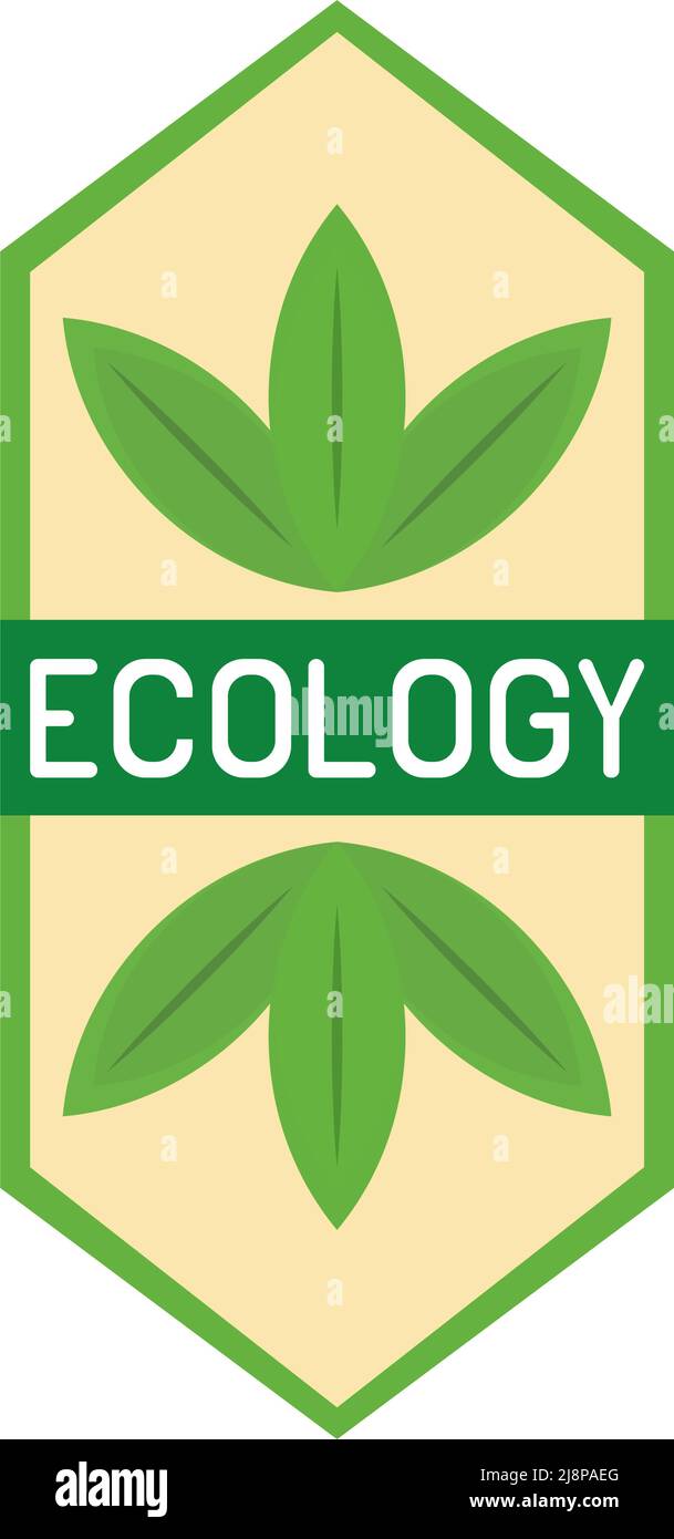 ecology label theme Stock Vector Image & Art - Alamy