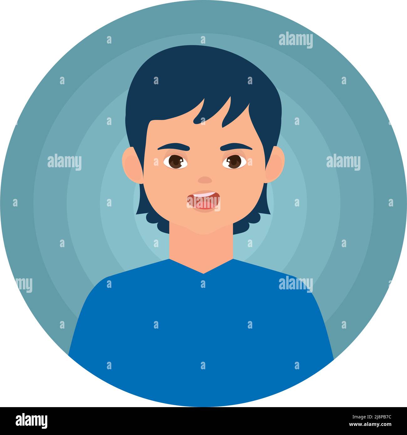 avatar boy character Stock Vector Image & Art - Alamy