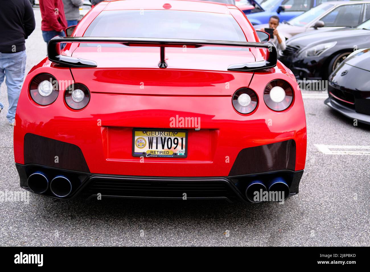 ATLANTA, GEORGIA - December 5, 2021: Caffeine and Octane is a ...