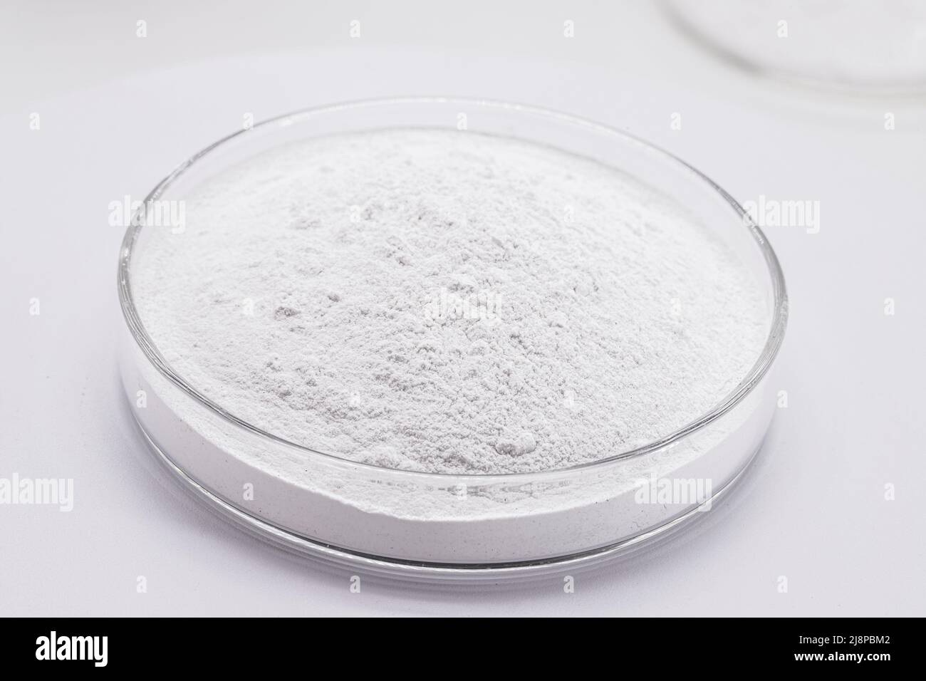 acetylsalicylic acid in laboratory, petri dish with chemical components ...