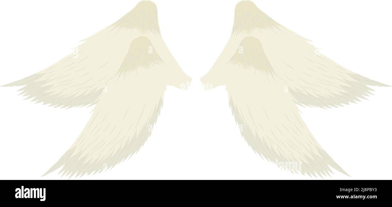 angel wing design Stock Vector Image & Art - Alamy