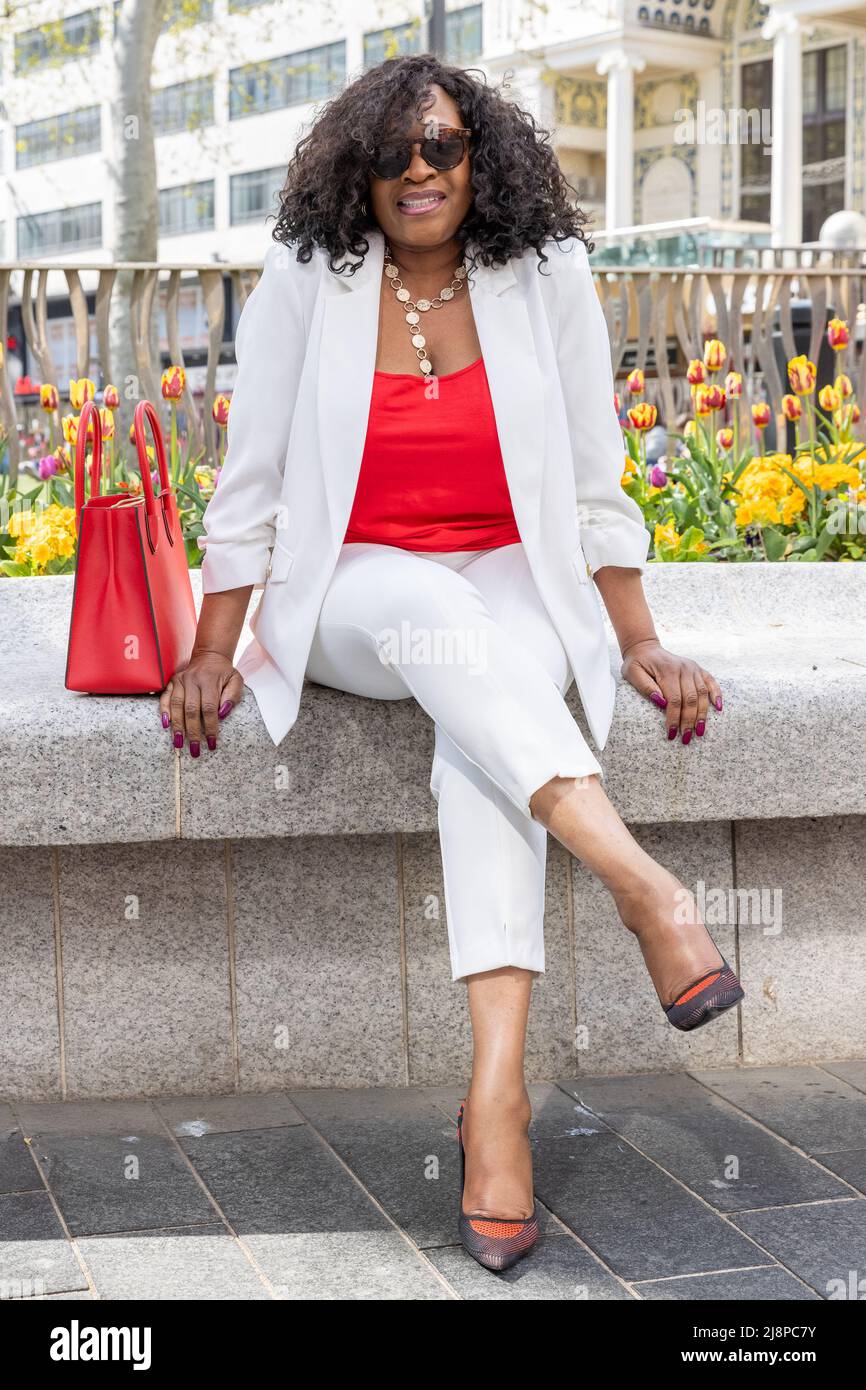 Radio presenter Angie Greaves celebrates her birthday today while out ...