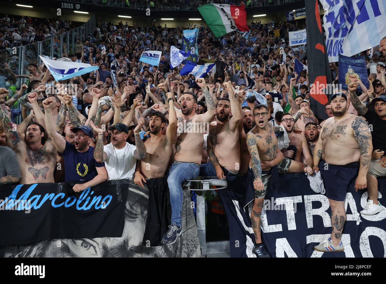 Lazio fans hi-res stock photography and images - Alamy