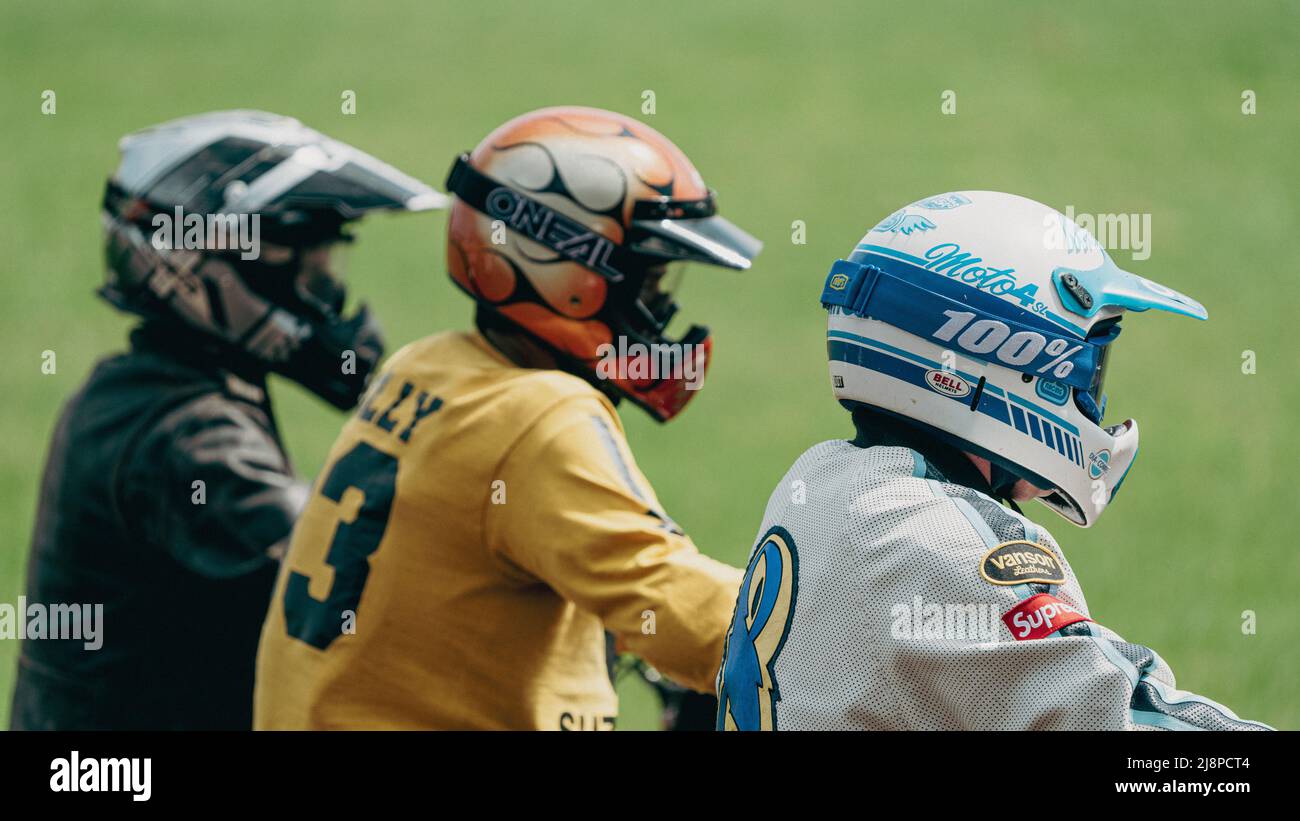 Flat track racing Stock Photo - Alamy