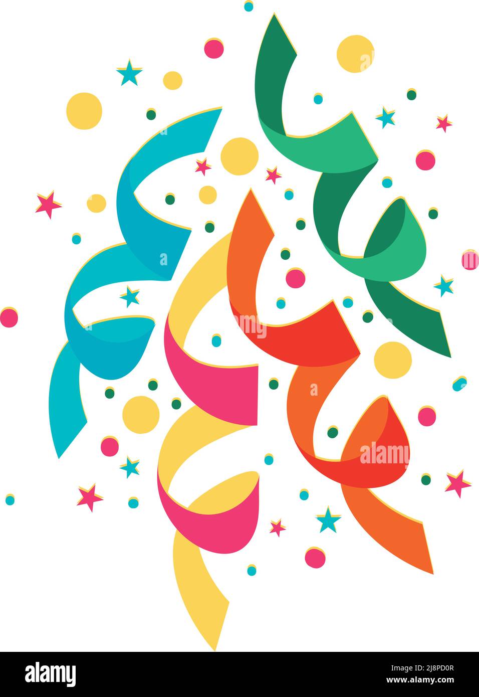 party confetti event Stock Vector Image & Art - Alamy