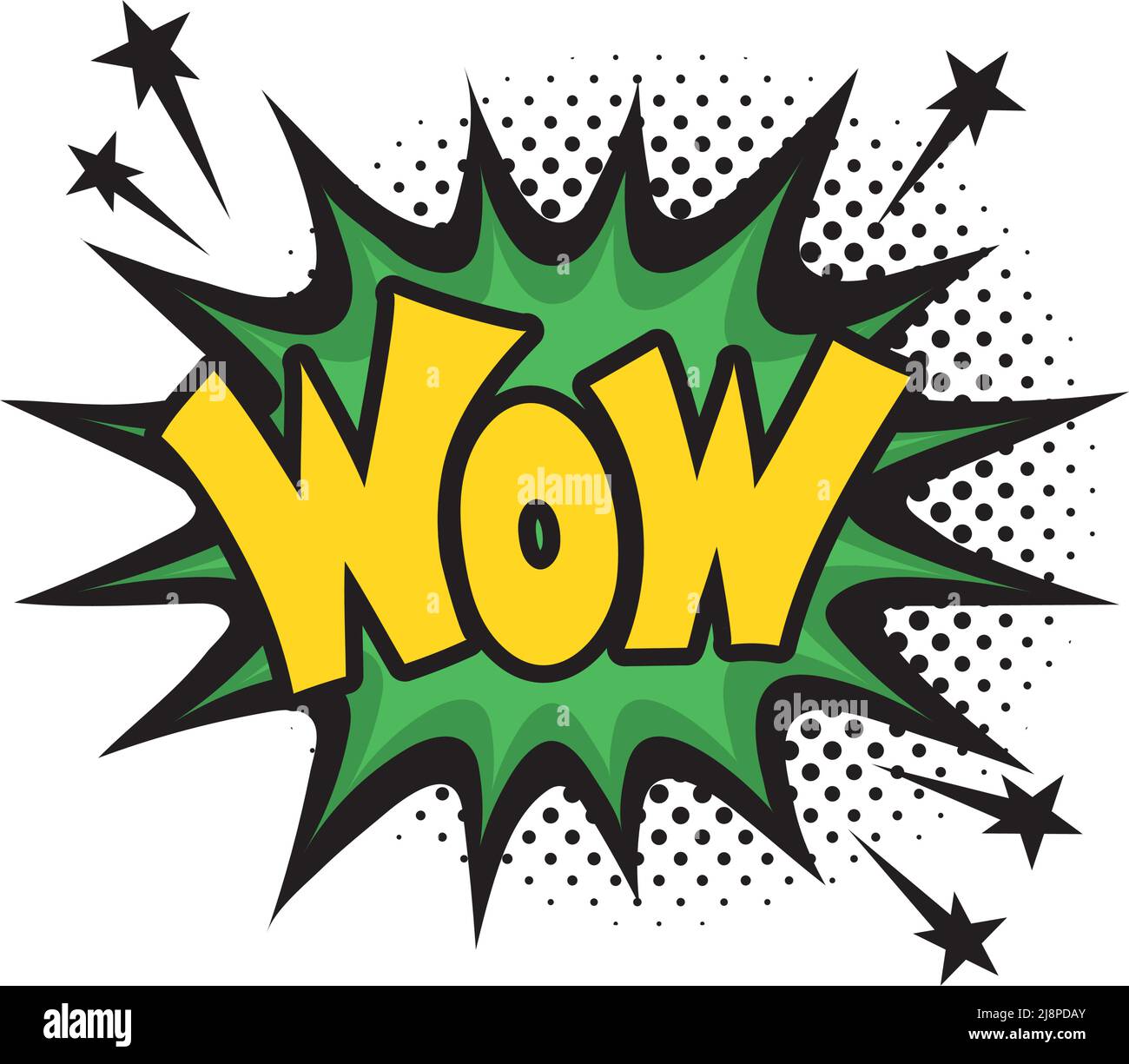 wow comic pop art bubble Stock Vector Image & Art - Alamy