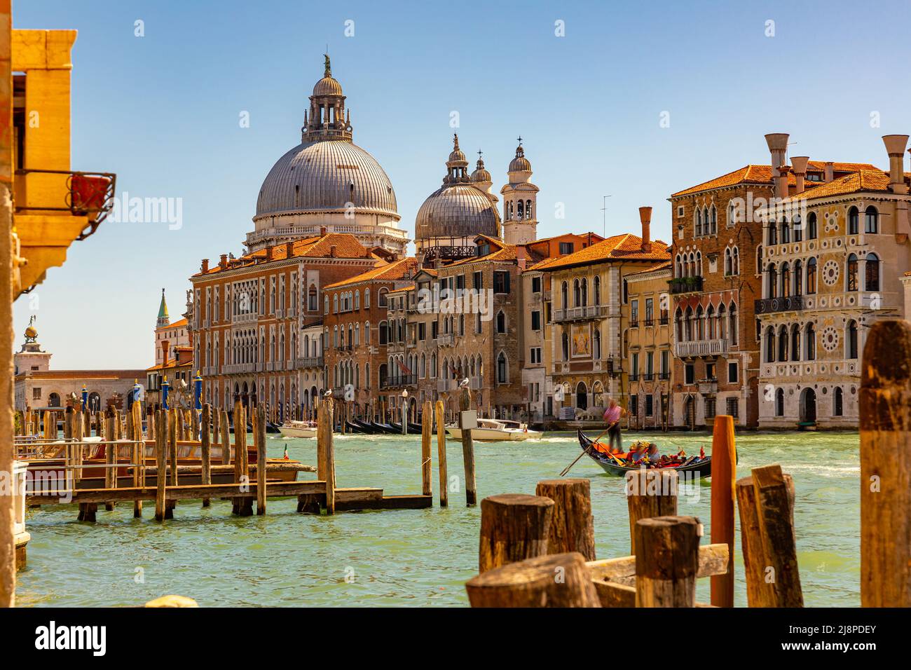 Picturesque view of Venice Grand Canal Stock Photo - Alamy