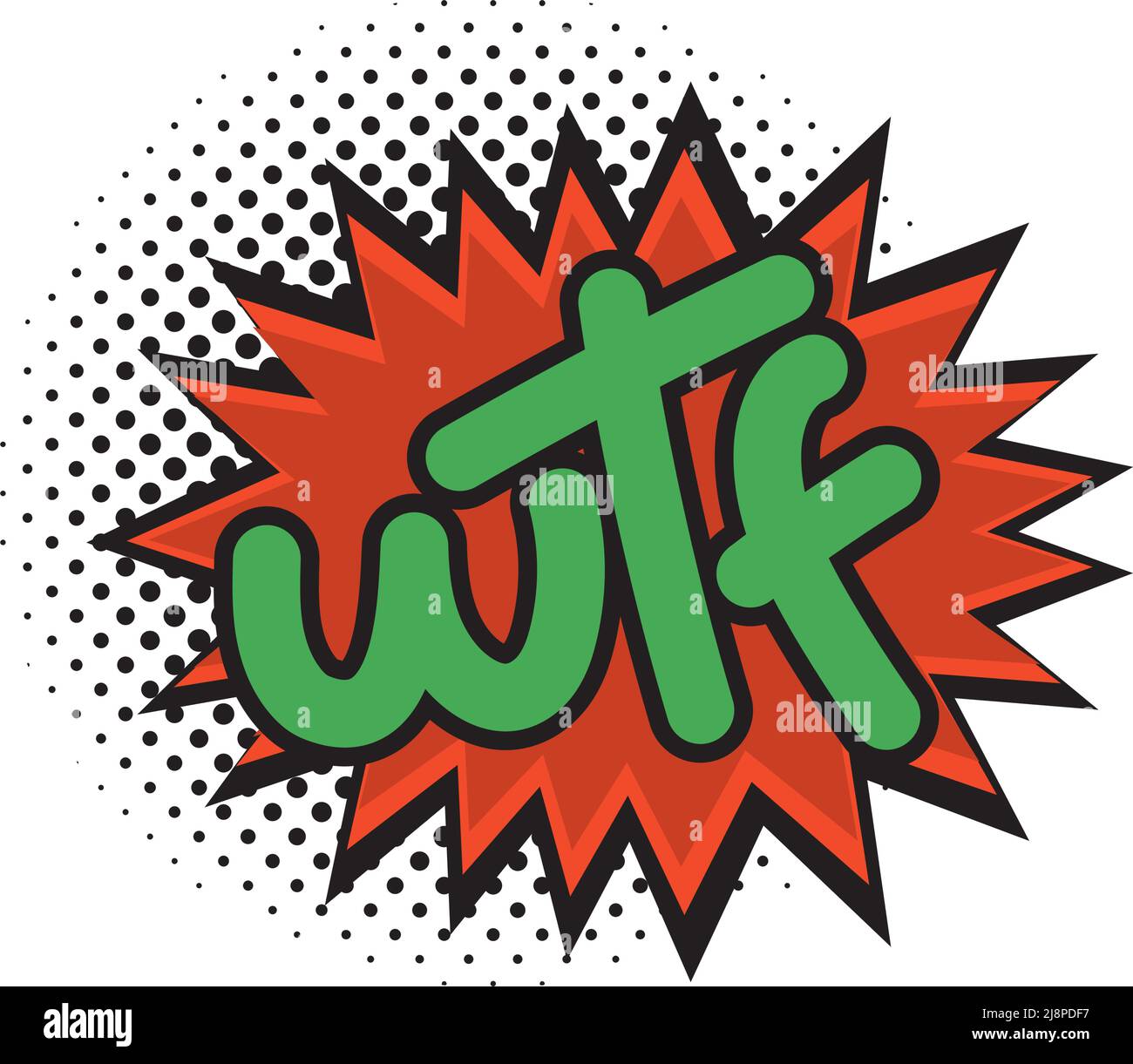 Wtf! comic sound speech Cut Out Stock Images & Pictures - Alamy