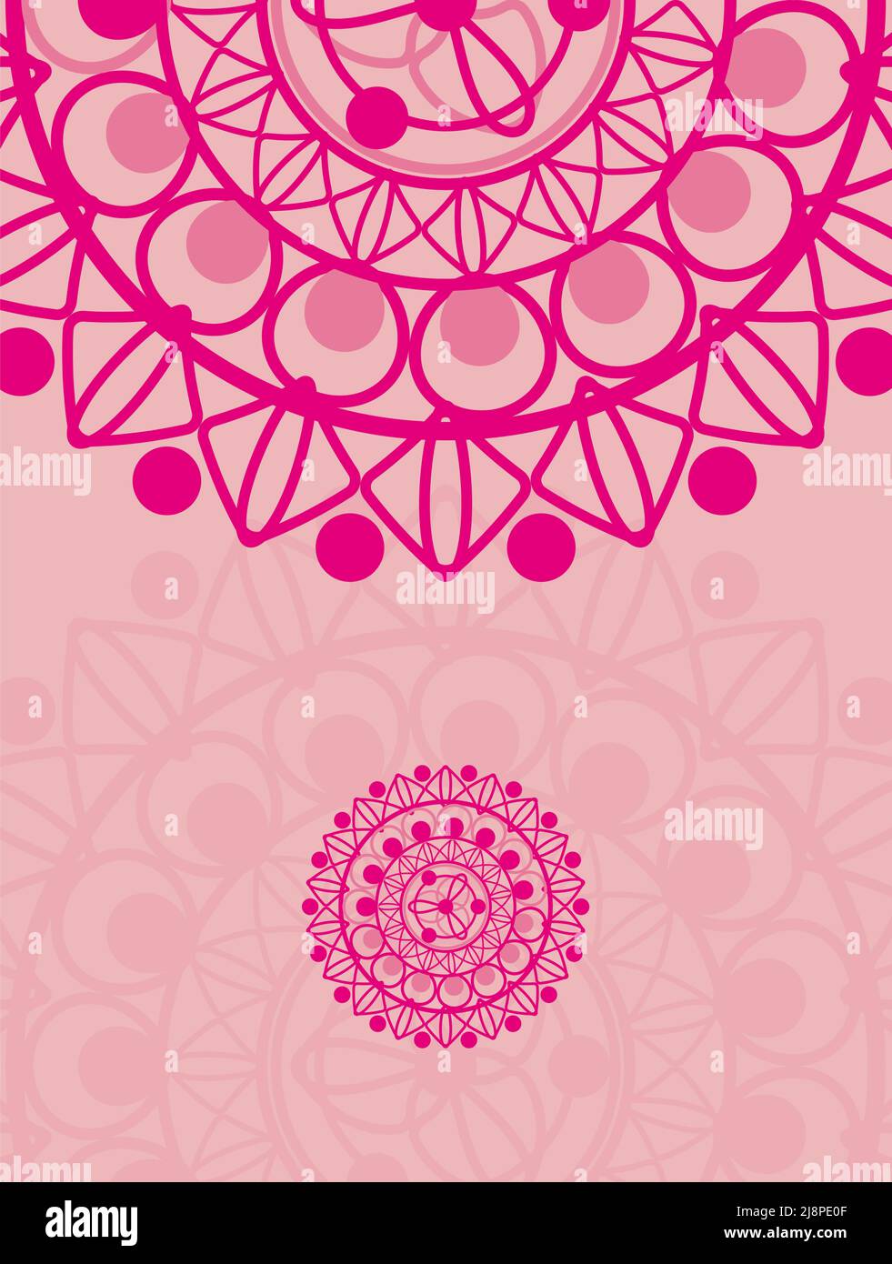 mandala decoration banner Stock Vector Image & Art - Alamy