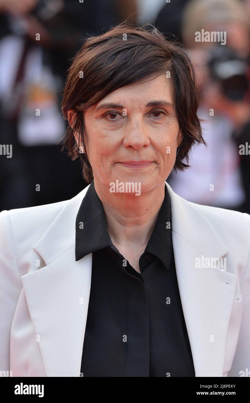 Cannes, France. 17th May, 2022. Catherine Corsini attends the screening ...