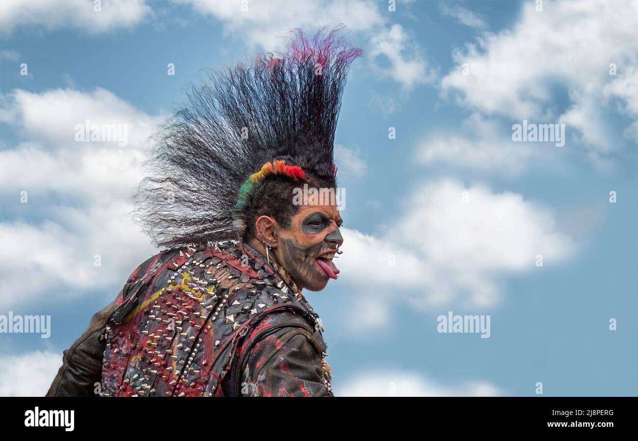 Punk rockers hi-res stock photography and images - Alamy