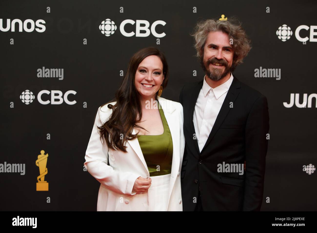 Roberta and Dave Landreth on the Red Carpet at the 2022 Juno Awards in ...