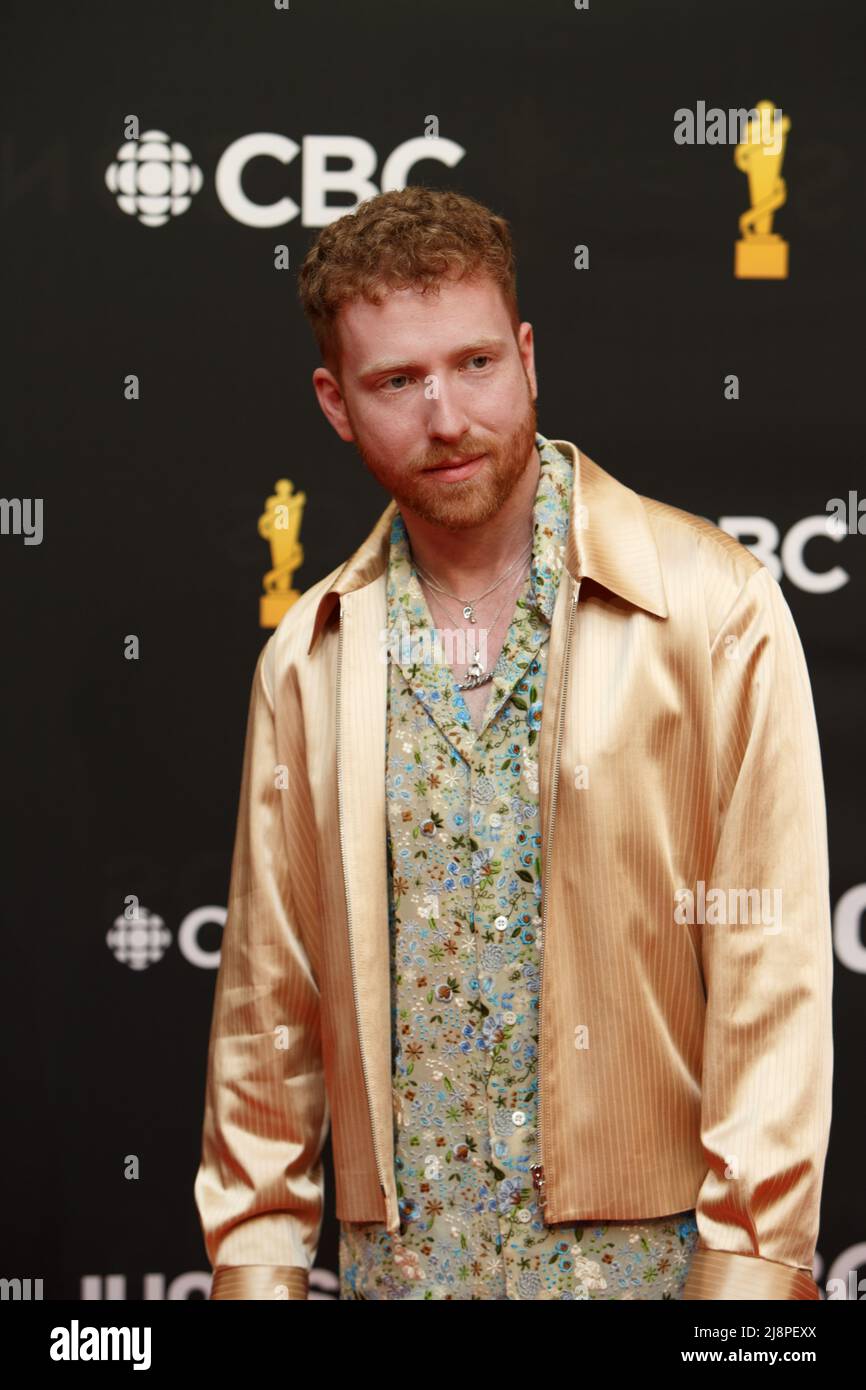 JP Saxe on the Red Carpet at the 2022 Juno Awards in Toronto, CANADA ...