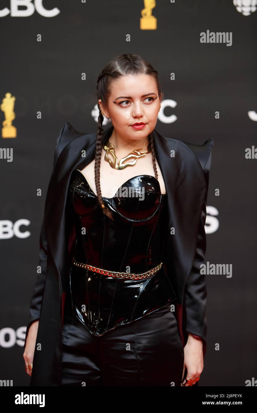 Jayli Wolf on the Red Carpet at the 2022 Juno Awards in Toronto, CANADA ...