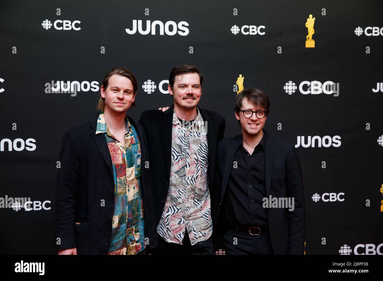 Half Moon Run on the Red Carpet at the 2022 Juno Awards in Toronto ...