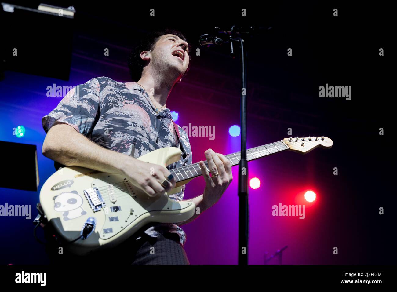 Milan Italy 13 May 2022 the Wombats english indie rock band by Matthew ...