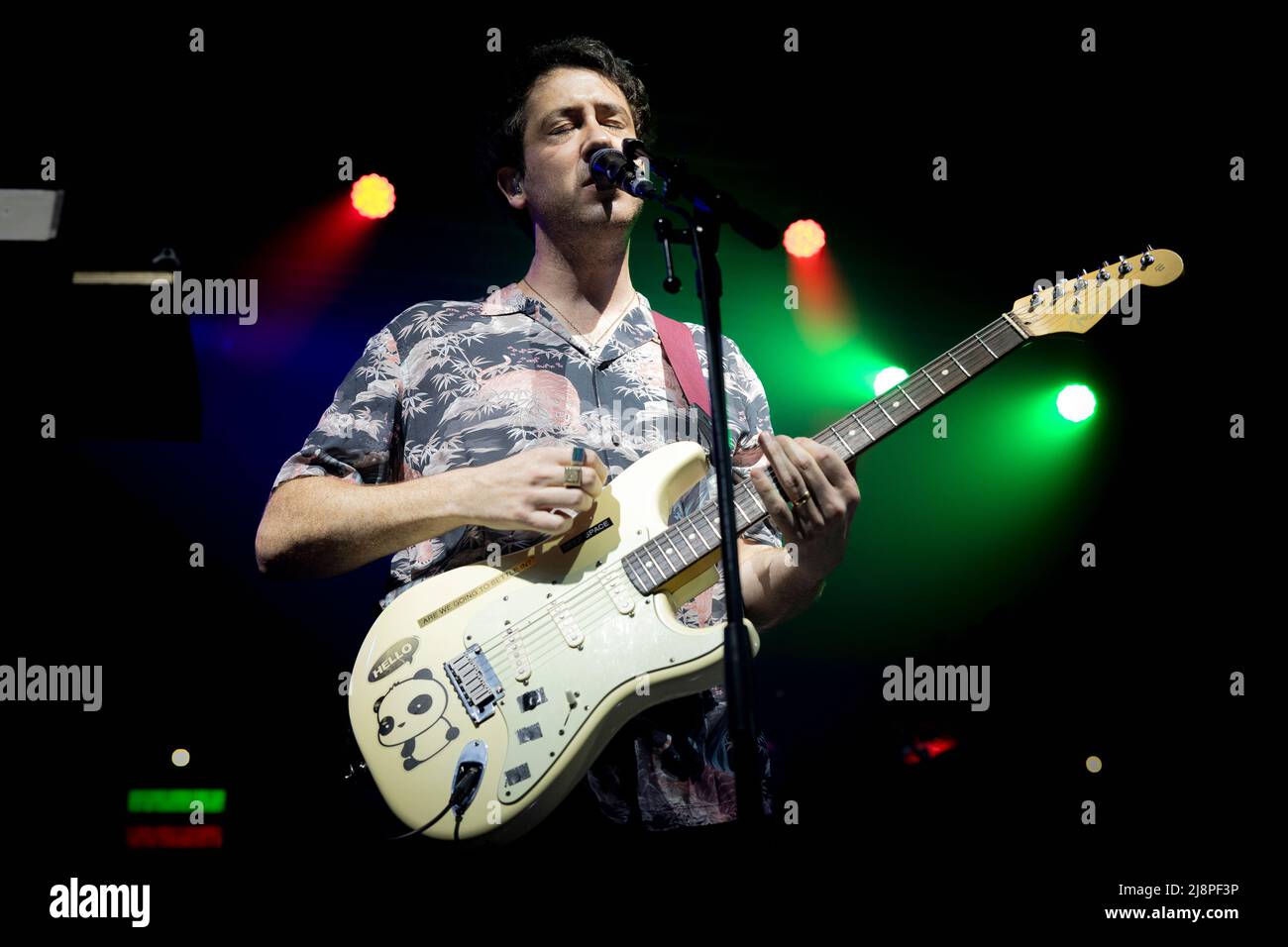 Milan Italy 13 May 2022 the Wombats english indie rock band by Matthew ...