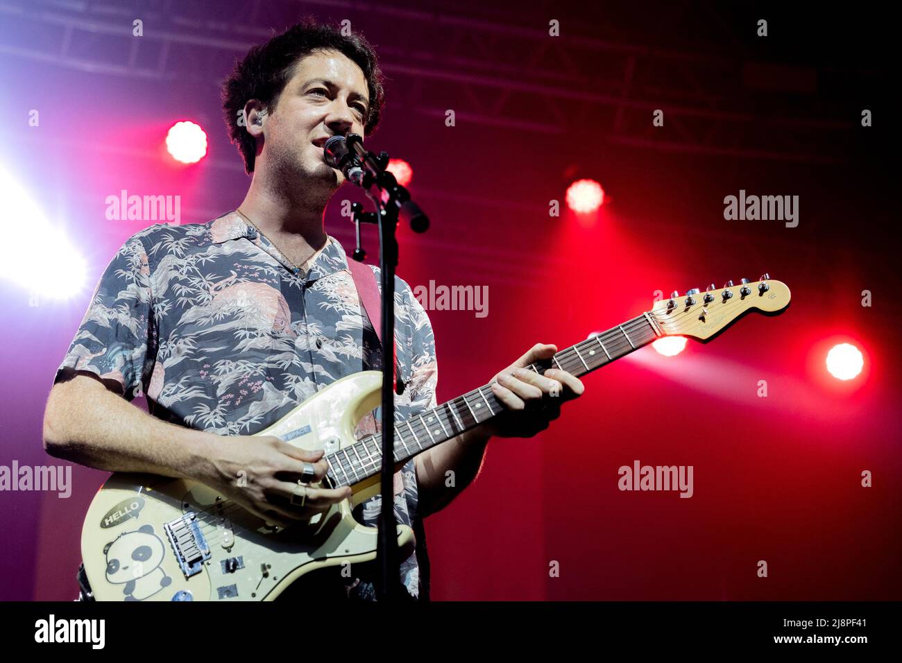 Milan Italy 13 May 2022 the Wombats english indie rock band by Matthew ...