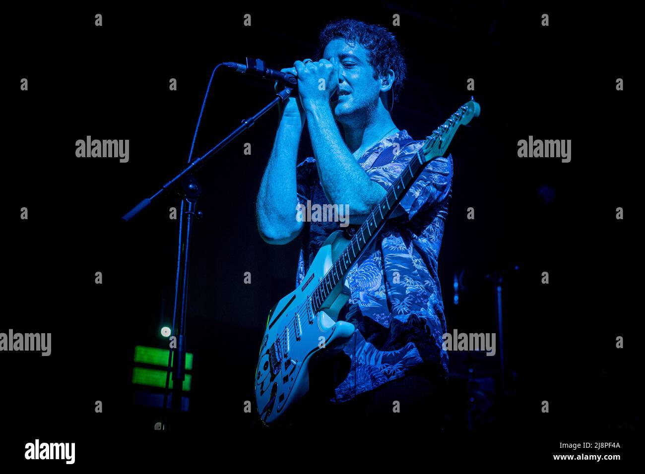 Milan Italy 13 May 2022 the Wombats english indie rock band by Matthew ...