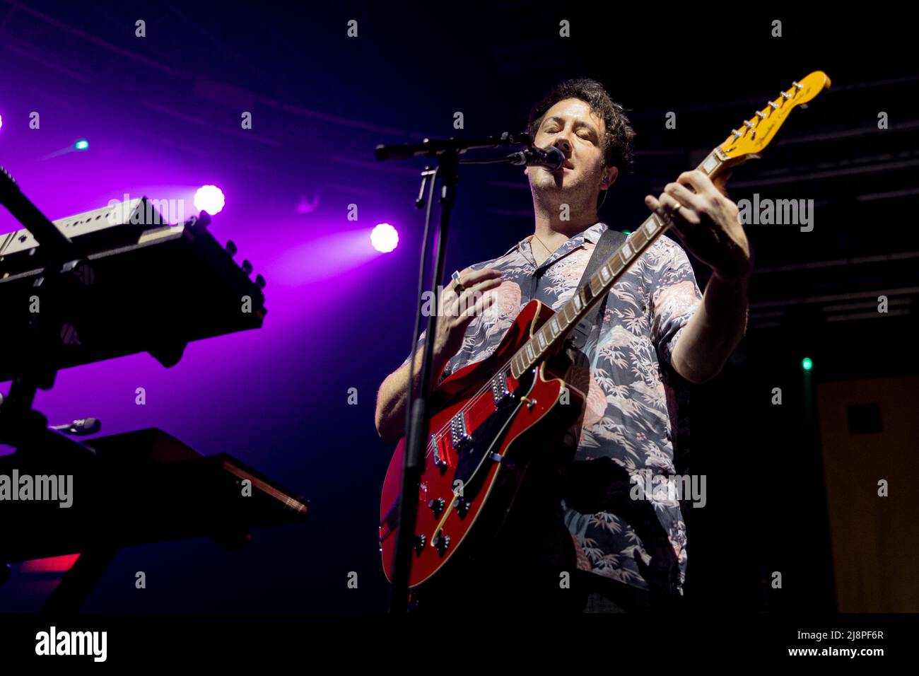 Milan Italy 13 May 2022 the Wombats english indie rock band by Matthew ...