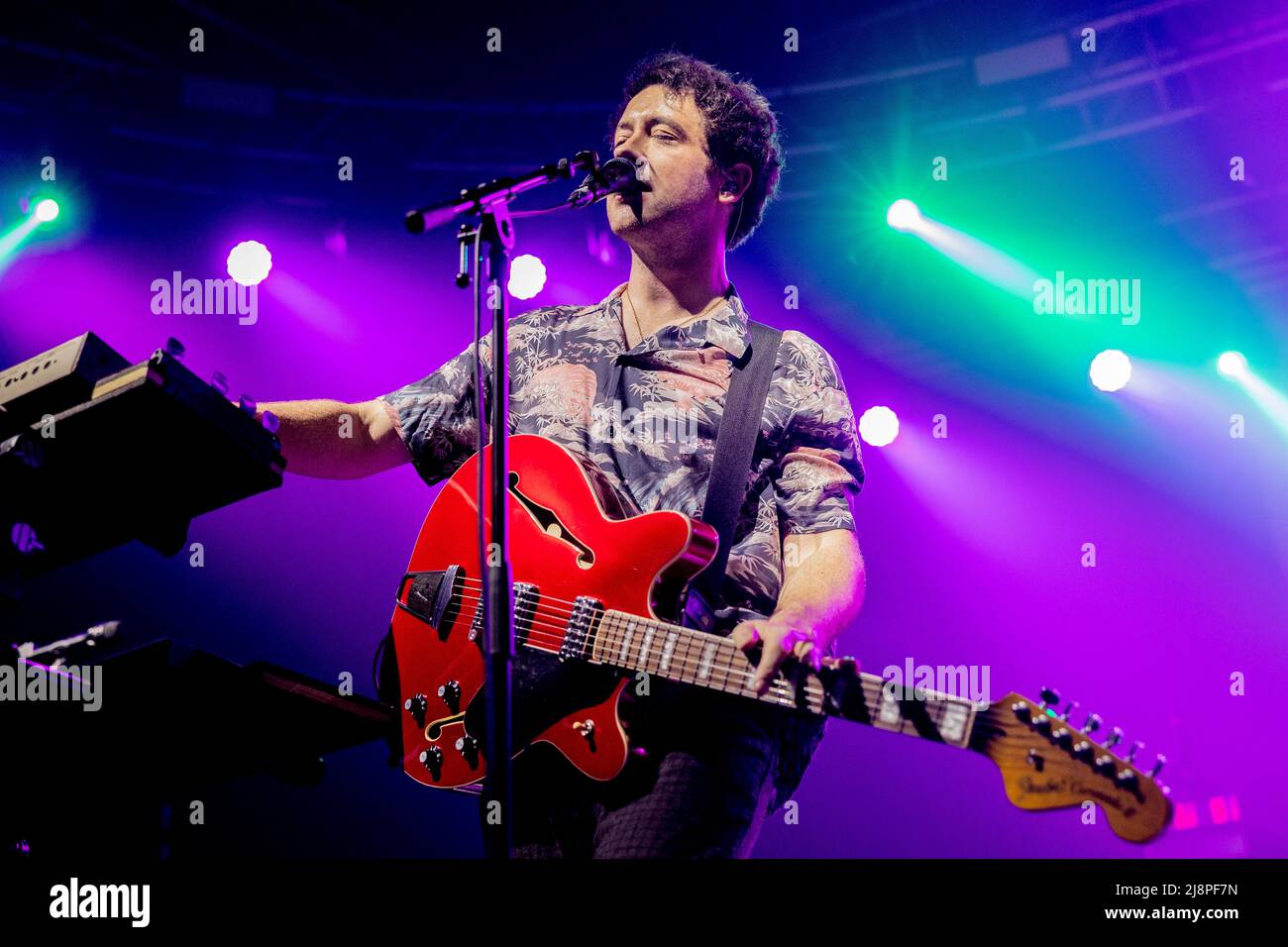 Milan Italy 13 May 2022 the Wombats english indie rock band by Matthew ...